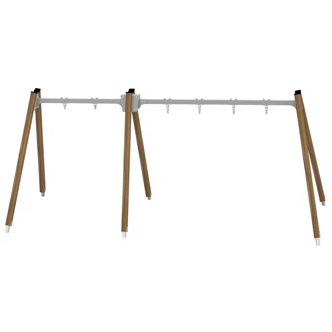 Objetos BIM - ¡Descarga gratis! SWING WD Swing set for 3 seats | BIMobject