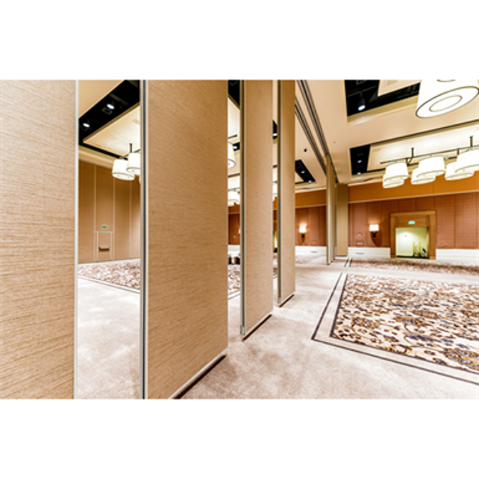 BIM objects - Free download! 600 Series Operable Partitions - 641 ...