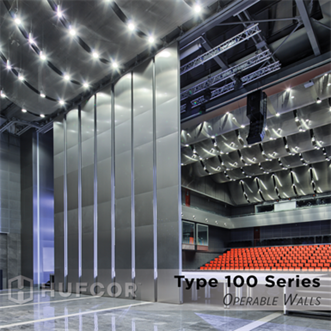 BIM objects - Free download! Type 100 Series - Operable Partition ...