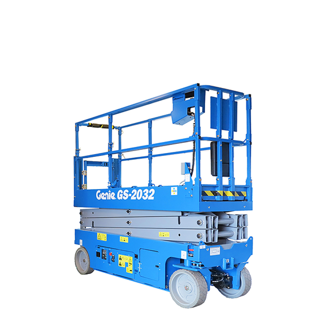 BIM objects - Free download! Scissor Lifts Electric: GENIE - GS2032 ...