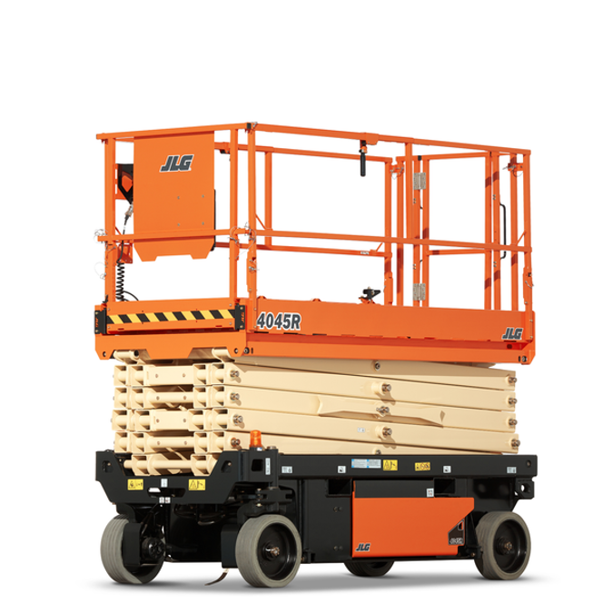 BIM objects - Free download! Scissor Lifts Electric: JLG - 4045R ...