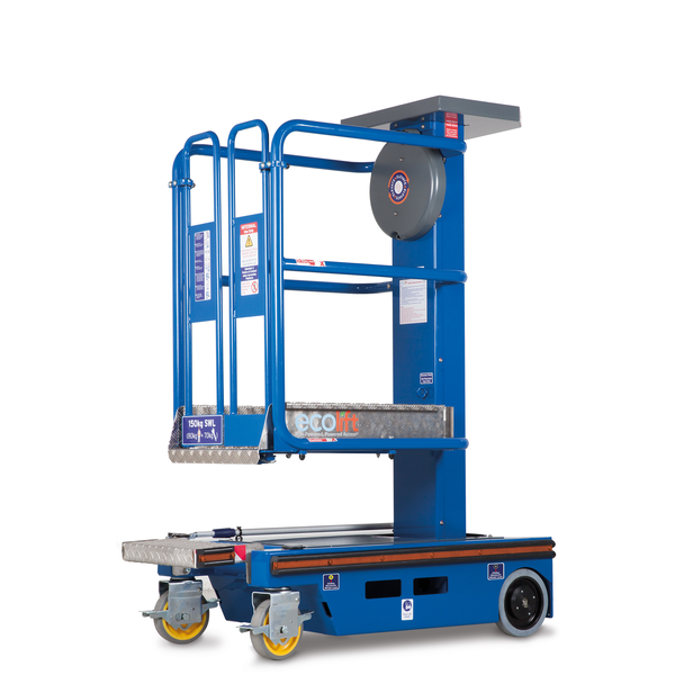 BIM objects - Free download! Vertical Mast lifts: POWER TOWER - ECOLIFT ...