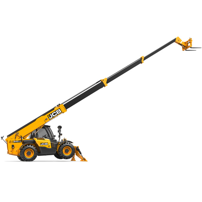 BIM objects - Free download! Handlers Telescopic: JCB - 540V180 STV ...