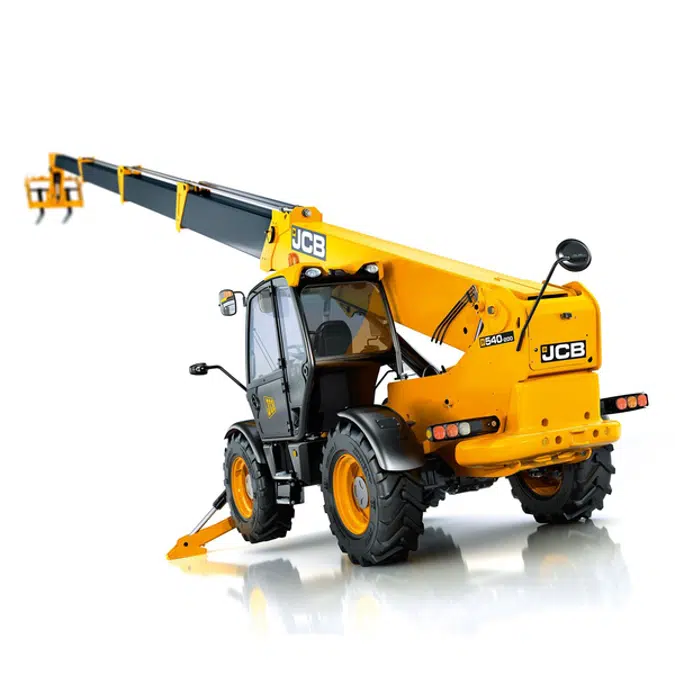 BIM objects - Free download! Handlers Telescopic: JCB - 540-170 | BIMobject