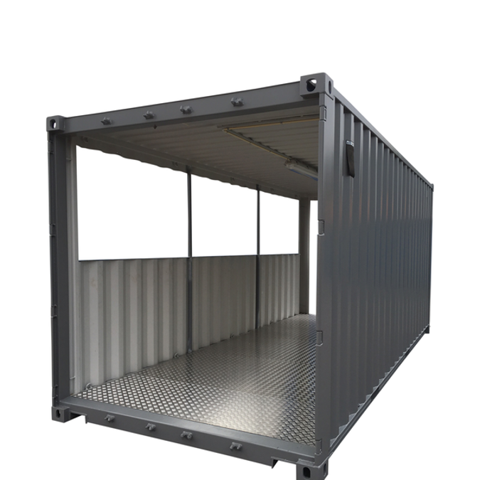BIM objects - Free download! Storage Containers: UNITEAM - 20 ...