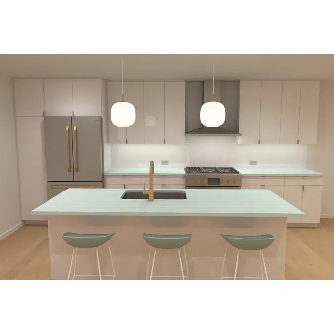 BIM objects - Free download! Island Countertop | BIMobject
