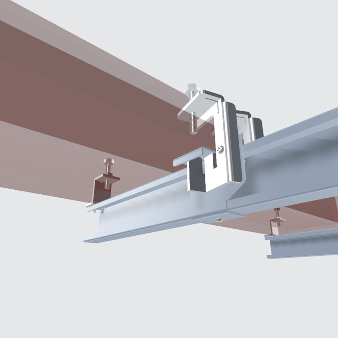 BIM objects - Free download! Combined Beam Lower Series HANEDASHI ...