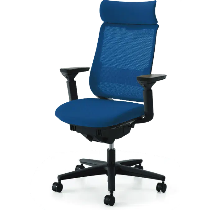 BIM objects - Free download! KOKUYO Task & Meeting Chair Mitra | BIMobject