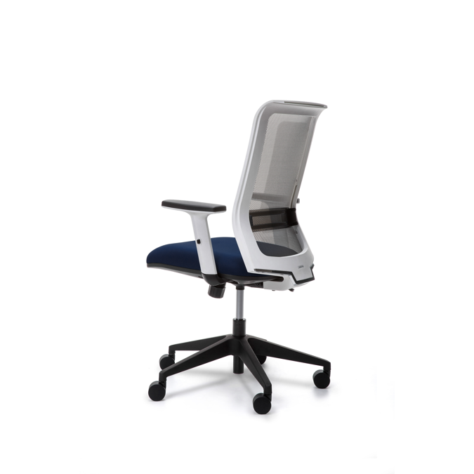 BIM objects - Free download! KOKUYO Office Task & Meeting Chair Entry ...