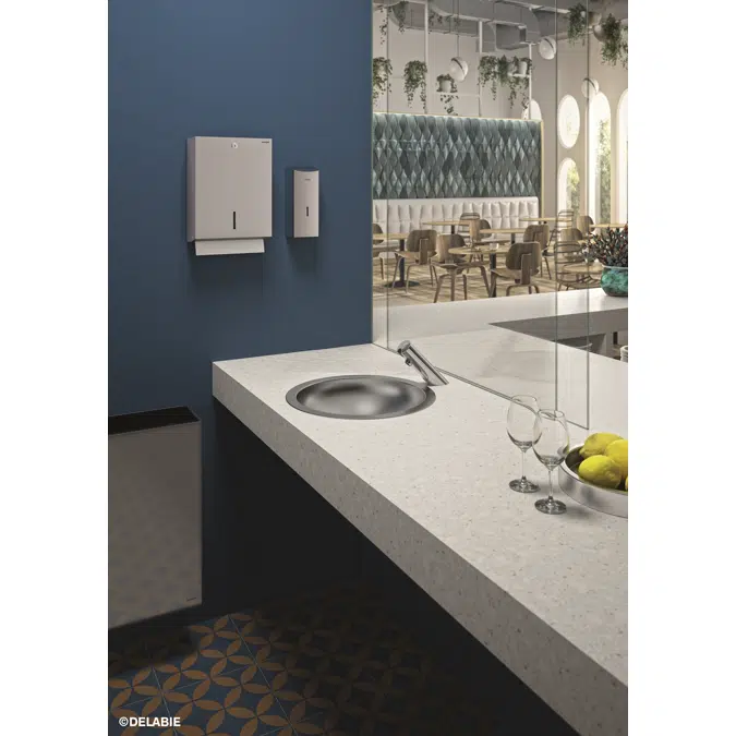 BIM objects - Free download! 510467P Wall-mounted 304 stainless steel ...