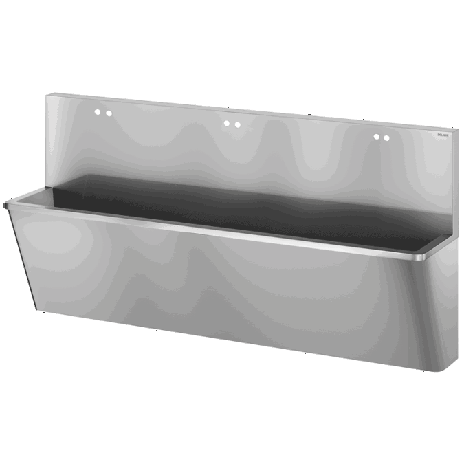 BIM objects - Free download! 187200 Surgical scrub-up trough with high ...