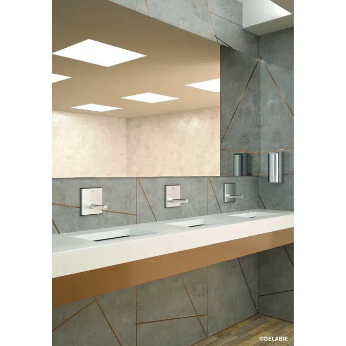 BIM objects - Free download! 370100 BINOPTIC electronic basin tap ...