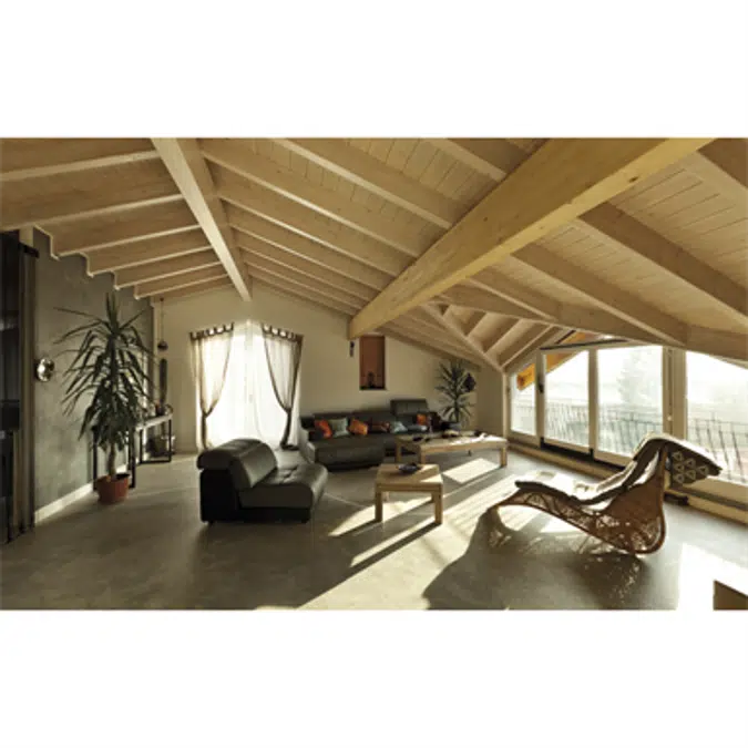 BIM objects - Free download! Steel and Wood Panel | BIMobject