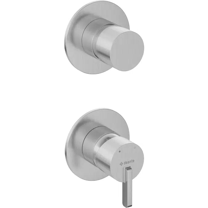 Objetos BIM - ¡Descarga gratis! Silia, Shower mixer concealed with ...