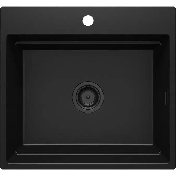BIM objects - Free download! Magnetic, Magnetic granite sink, 1-bowl ...