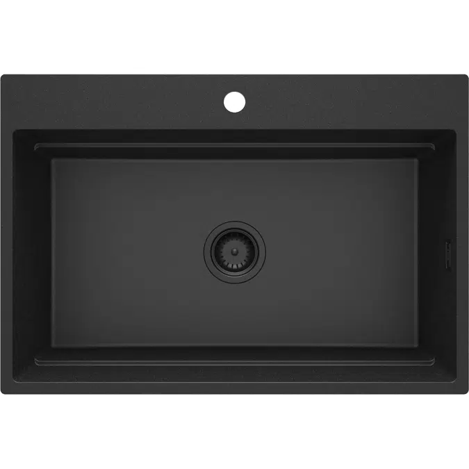 BIM objects - Free download! Magnetic, Magnetic granite sink, 1-bowl ...