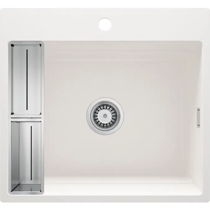 BIM objects - Free download! Magnetic, Magnetic granite sink, 1-bowl ...