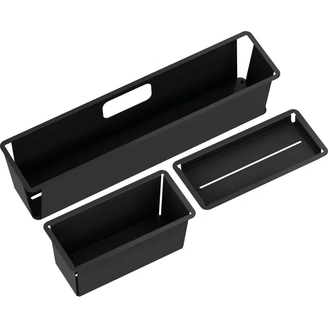 BIM objects - Free download! Magnetic, Basket set, for sink | BIMobject