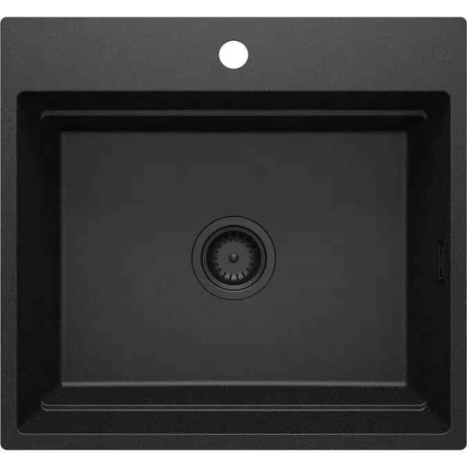 BIM objects - Free download! Magnetic, Magnetic granite sink, 1-bowl ...