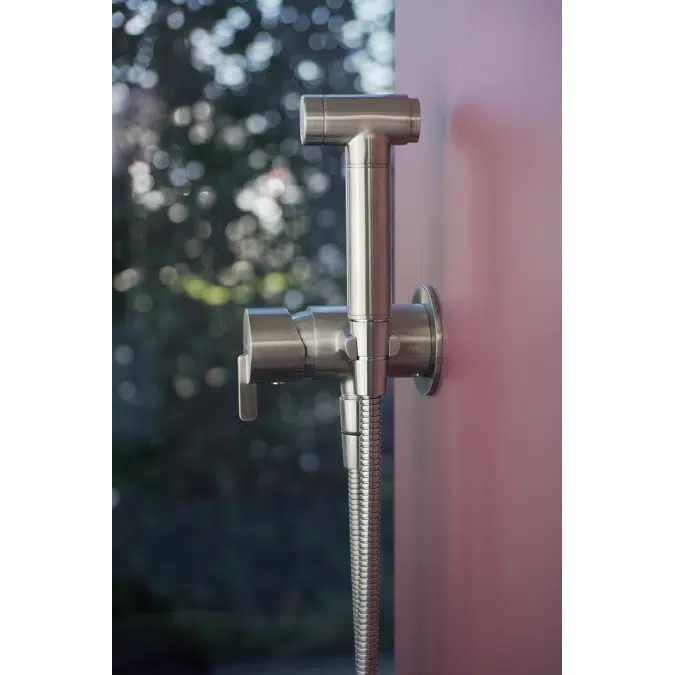BIM objects - Free download! Silia, Bidet tap concealed with bidetta ...