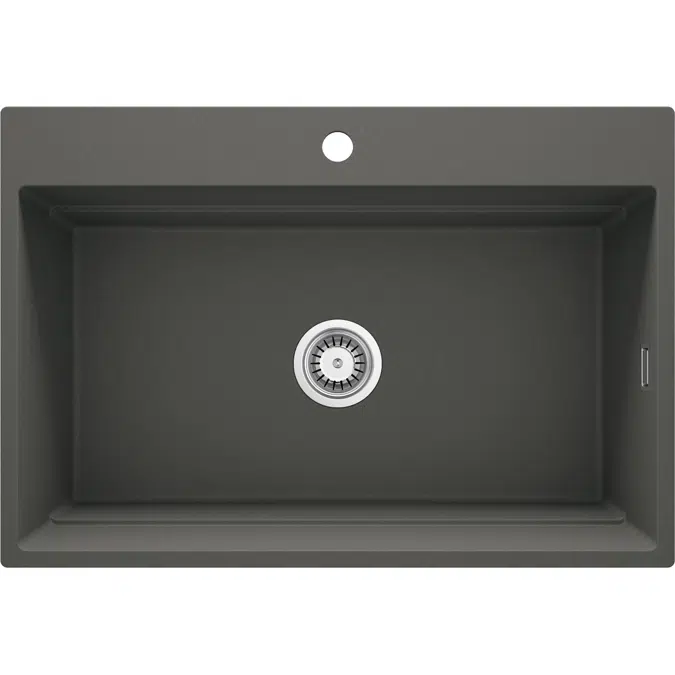BIM objects - Free download! Magnetic, Magnetic granite sink, 1-bowl ...