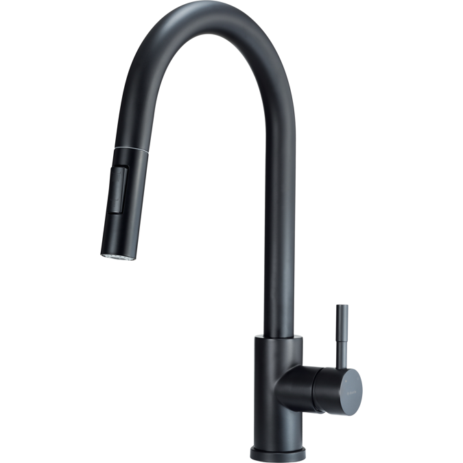 BIM objects - Free download! Lima, Kitchen tap with pull-out spout ...