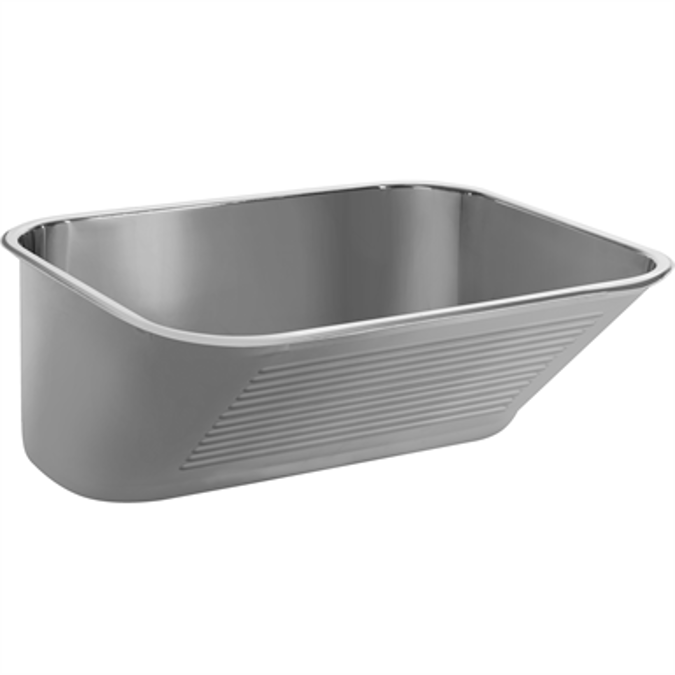 BIM objects - Free download! Utility sink, 1-bowl - inset or wall ...