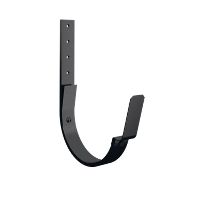 BIM objects - Free download! Rafter bracket with clips for half round ...