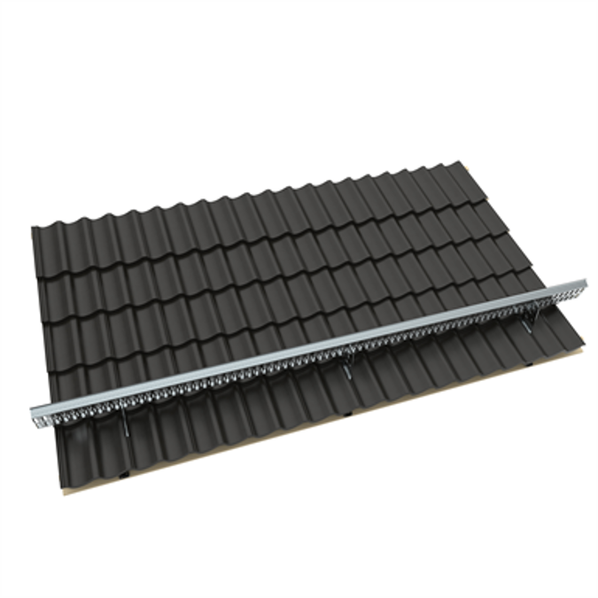 BIM objects - Free download! Snow guard fence grid system for concrete ...