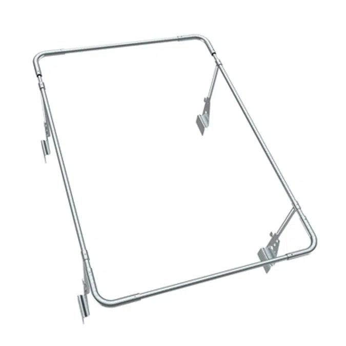 BIM objects - Free download! Guard rail system type O for clay tile ...