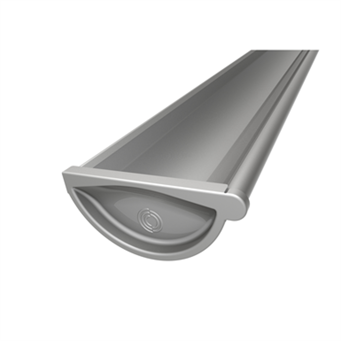 BIM objects - Free download! Half round gutter system 190 | BIMobject