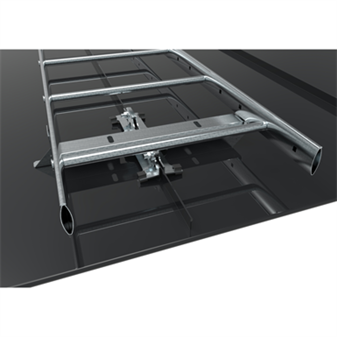 BIM objects - Free download! Roof ladder system for standing seam and ...