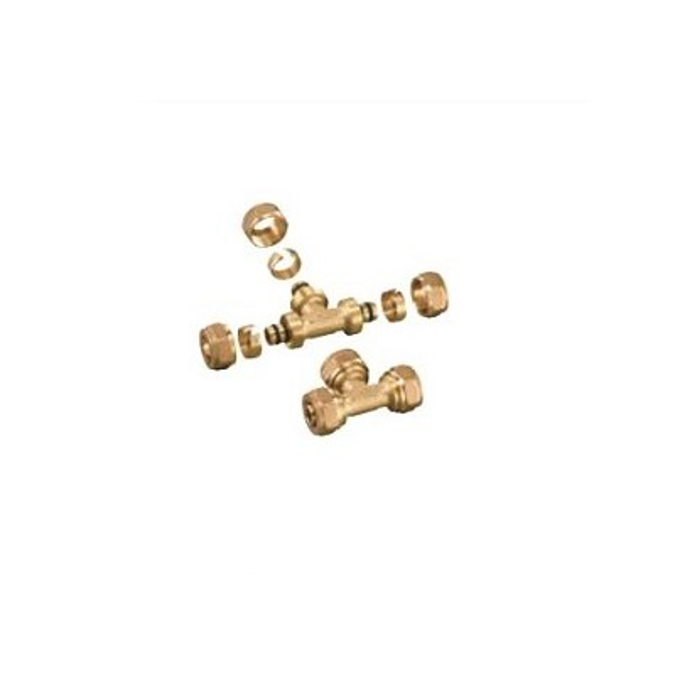 BIM objects - Free download! RIFENG Multilayer Fitting Compress Tee ...