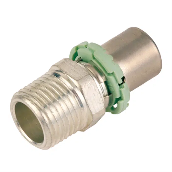 BIM objects - Free download! Coupling - male conical thread | BIMobject