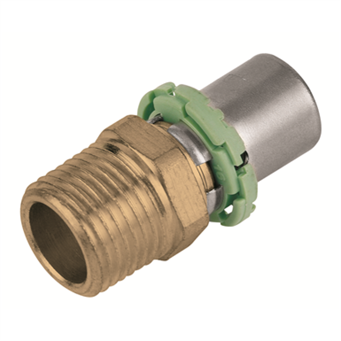 BIM objects - Free download! Coupling - male conical thread | BIMobject