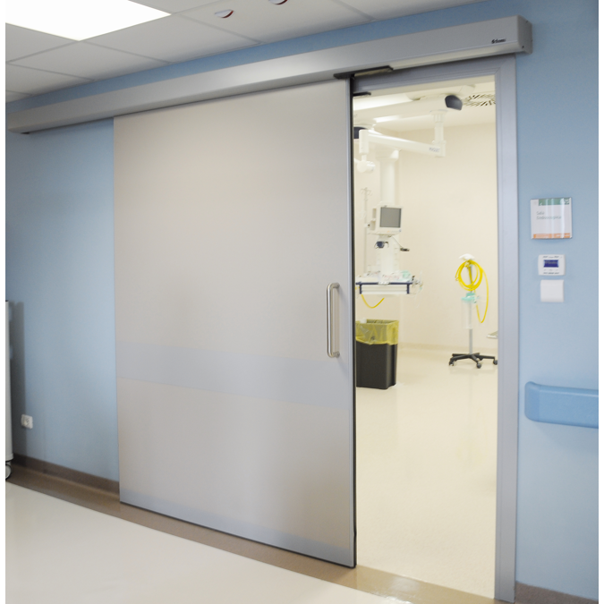 BIM objects - Free download! Label HB-Automatic Simple Sealing Sliding ...