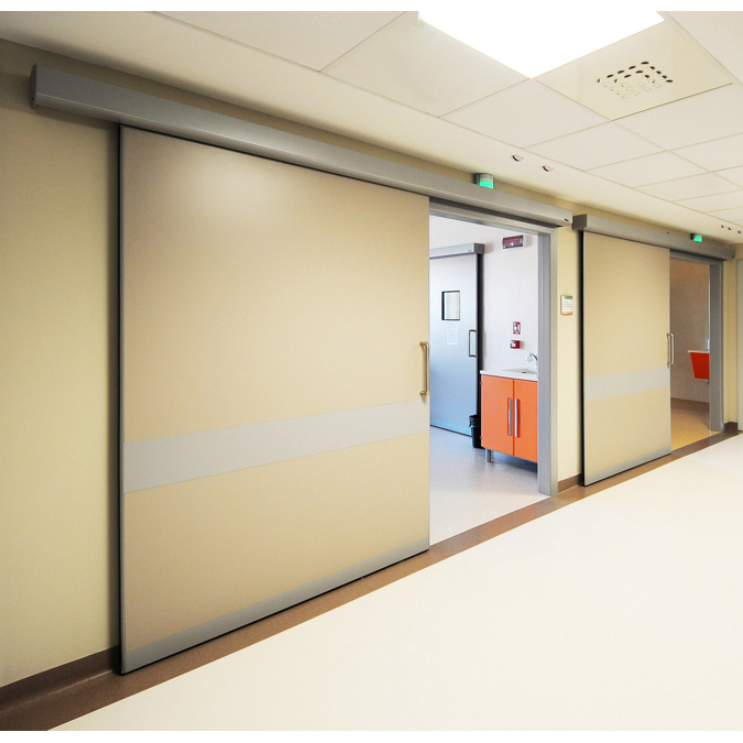 BIM objects - Free download! Label HB-Automatic Simple Sealing Sliding ...