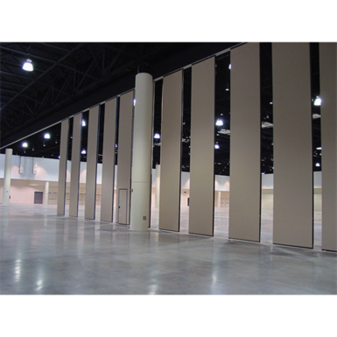 BIM objects - Free download! Model 4010 Operable Walls - Steel Panels ...