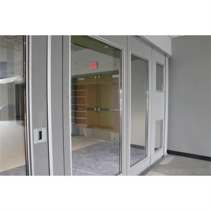 BIM objects - Free download! 3020GL – Operable Wall - Individual Panels ...