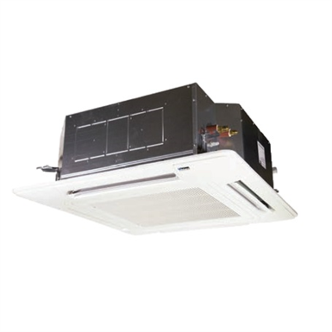 BIM objects - Free download! YORK® VRF 4 Way Cassette Indoor Unit ...
