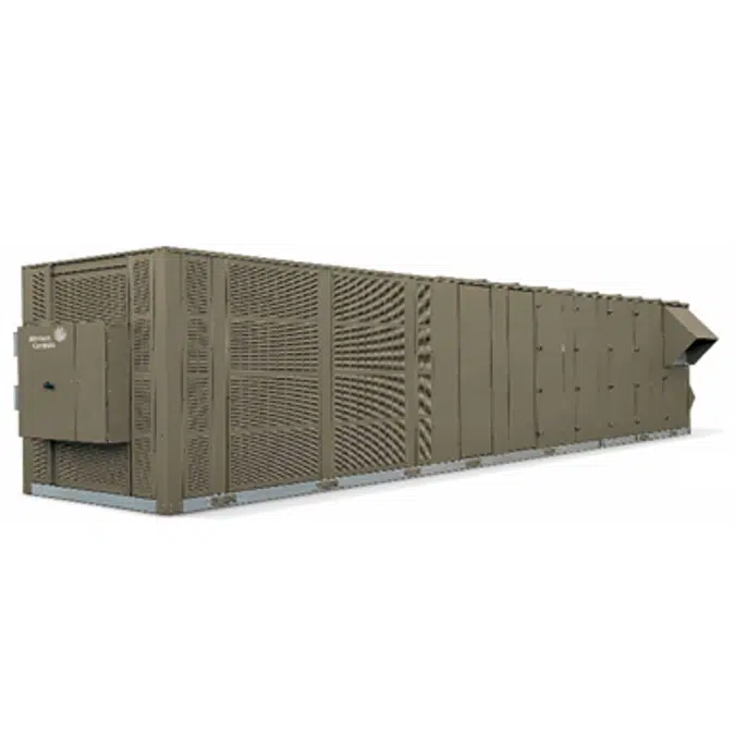 BIM objects - Free download! Series 100 120-150 Tons w. Ext. Cabinet ...