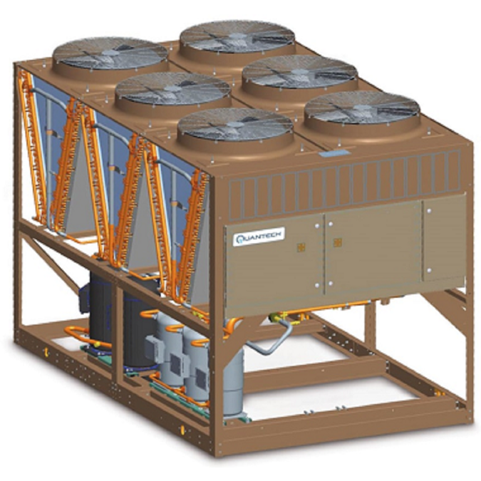 BIM objects - Free download! QCC3 Air-Cooled Scroll Condensing Unit ...