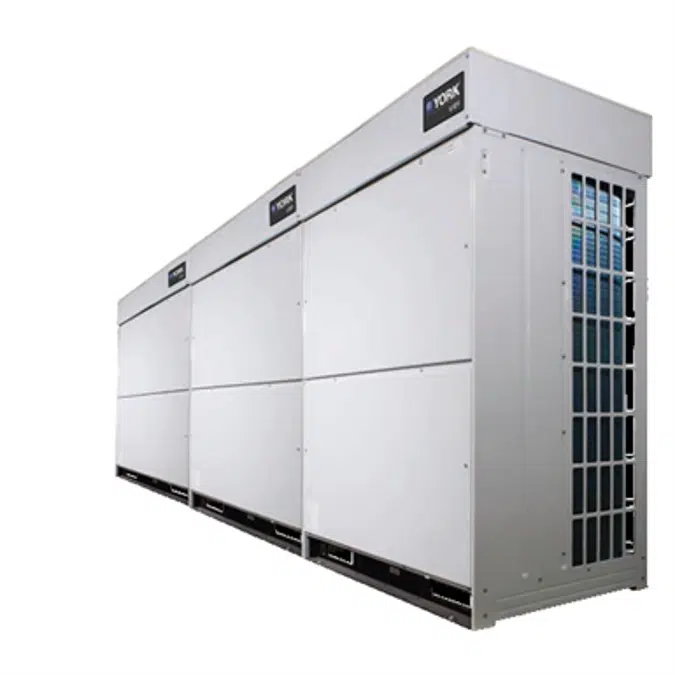 BIM objects - Free download! YORK® VRF 18-26 Ton Outdoor Unit Heat Pump ...
