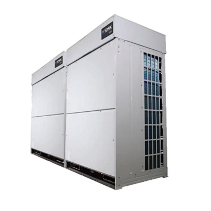 BIM objects - Free download! YORK® VRF 12-16 Ton Outdoor Unit Heat Pump ...