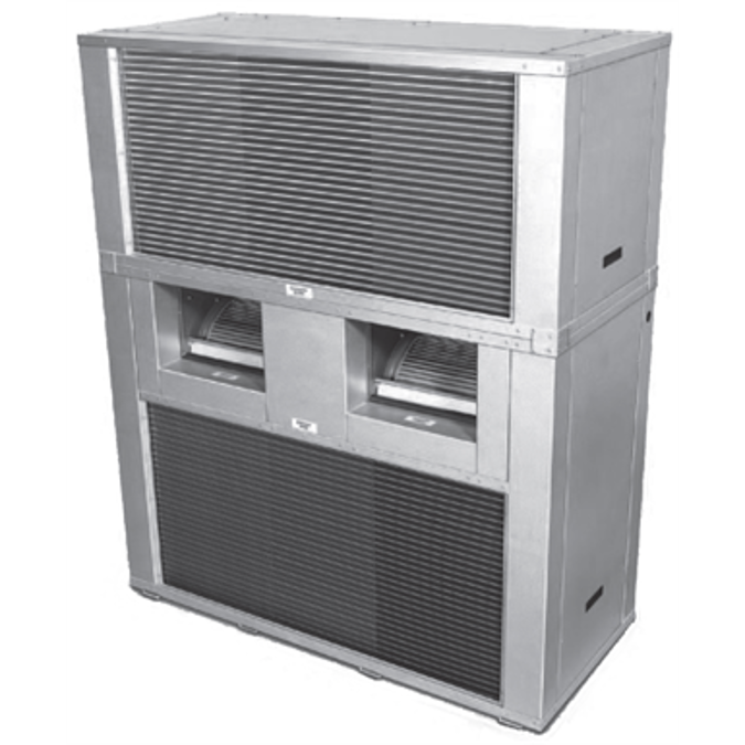 BIM objects - Free download! DSH & DSV JCI Air-Cooled Self-Contained ...