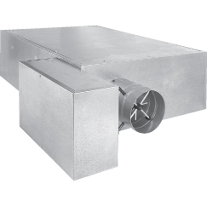 BIM objects - Free download! VAV Terminals, TCL Series Fan-Powered, Low ...