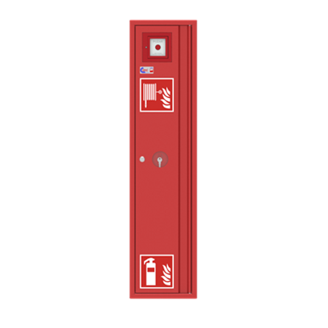 Objetos BIM - ¡Descarga gratis! Indoor hydrant 25: HW-25N-SK-20/30 ...