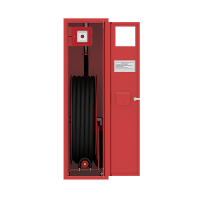 BIM objects - Free download! Indoor hydrant 25: HW-25N-S-20/30 + ROP ...