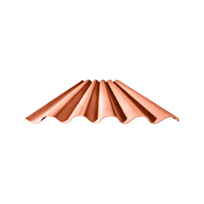 BIM objects - Free download! Curve 190 Under Tile, Rustic Clay | BIMobject