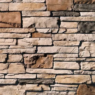 BIM objects - Free download! Stone Veneer - Ledge | BIMobject
